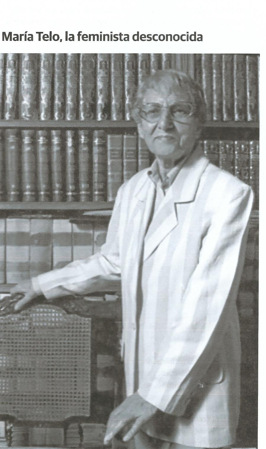 Nº 79: El archivo personal de María Telo Núñez (1915-2014), feminista y ...